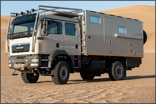MAN Double Cab 4x4 Expedition Truck
