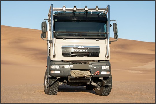 MAN Double Cab 4x4 Expedition Truck