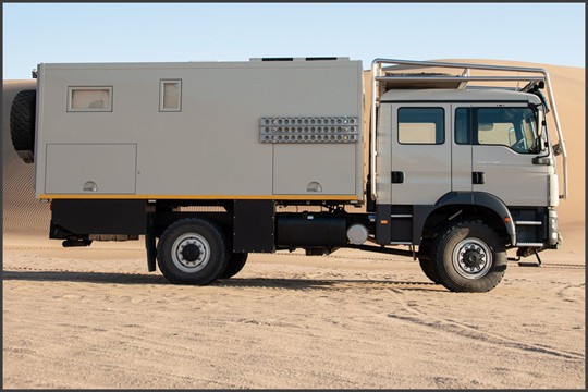 MAN Double Cab 4x4 Expedition Truck