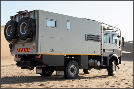 MAN Double Cab 4x4 Expedition Truck