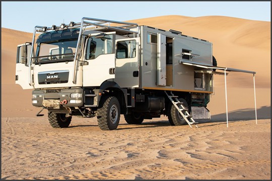 MAN Double Cab 4x4 Expedition Truck