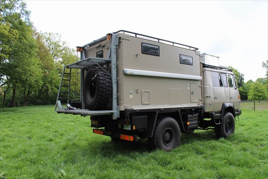 Steyr 1291 4x4 camion camperizzati