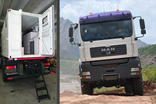 MAN TGA 18.430 4x4 Expedition Truck