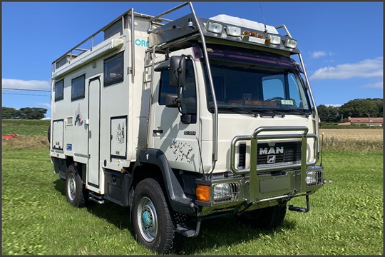 MAN 10.224 4x4 Expedition Truck
