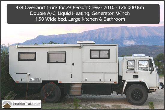 DAF T244 4x4 Overland Truck | Expedition Truck Brokers