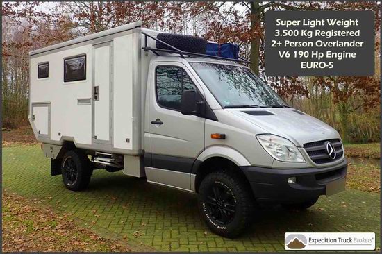 Mercedes Sprinter 4x4 Camper | Expedition Truck Brokers